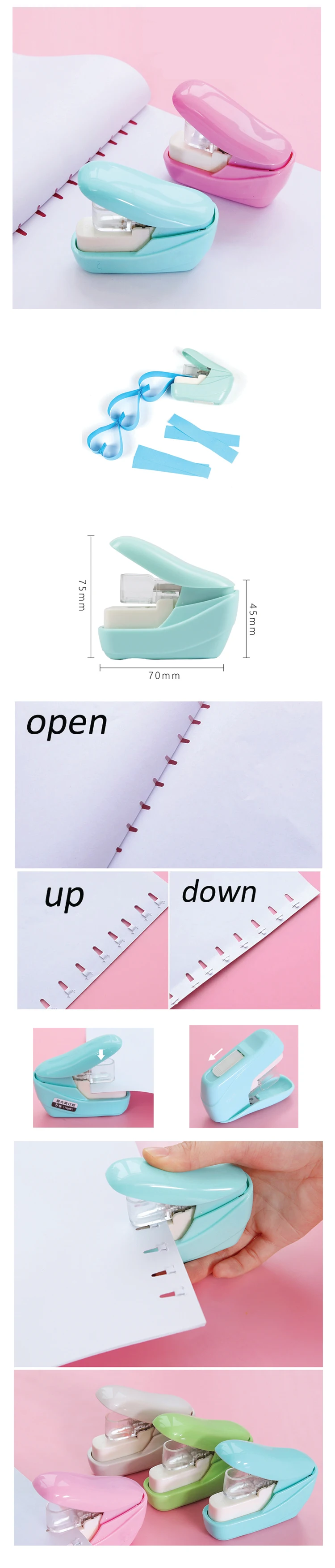 Staple-free Stapler - Efficient and Durable Office Tool