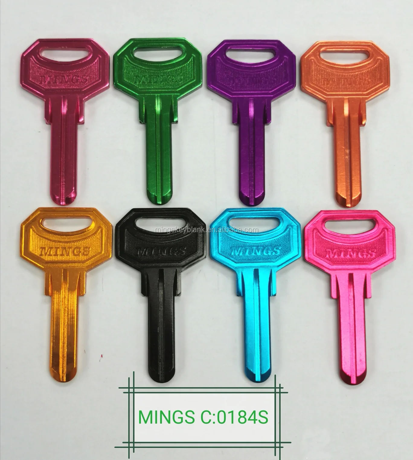 MINGS Best Quality Colors Key Blank Llaves for Dms or Afs