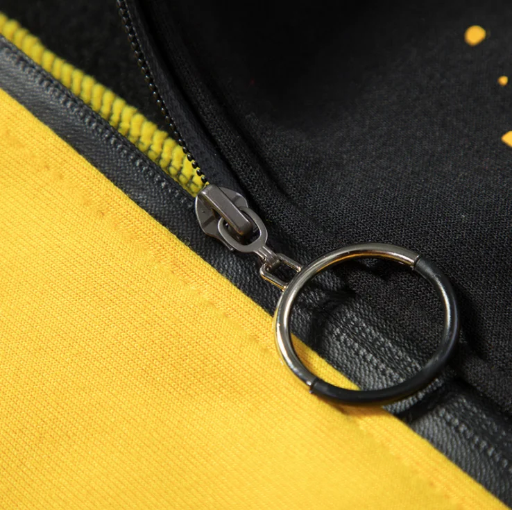 Wholesale 2 Toned Split Satin Lined Hoodie Customized Sweatsuit Silk ...