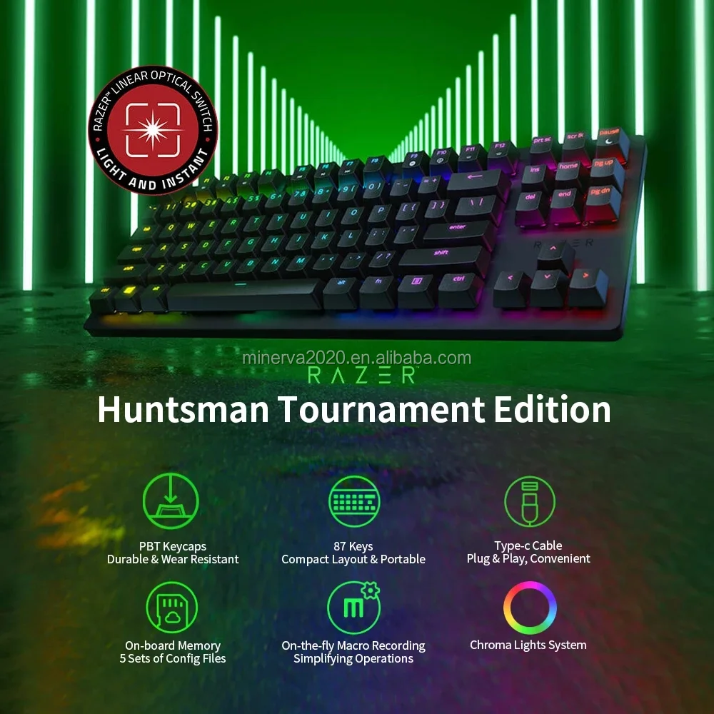 Razer Huntsman Tournament Edition(te) Keyboard - Anti-ghosting ...