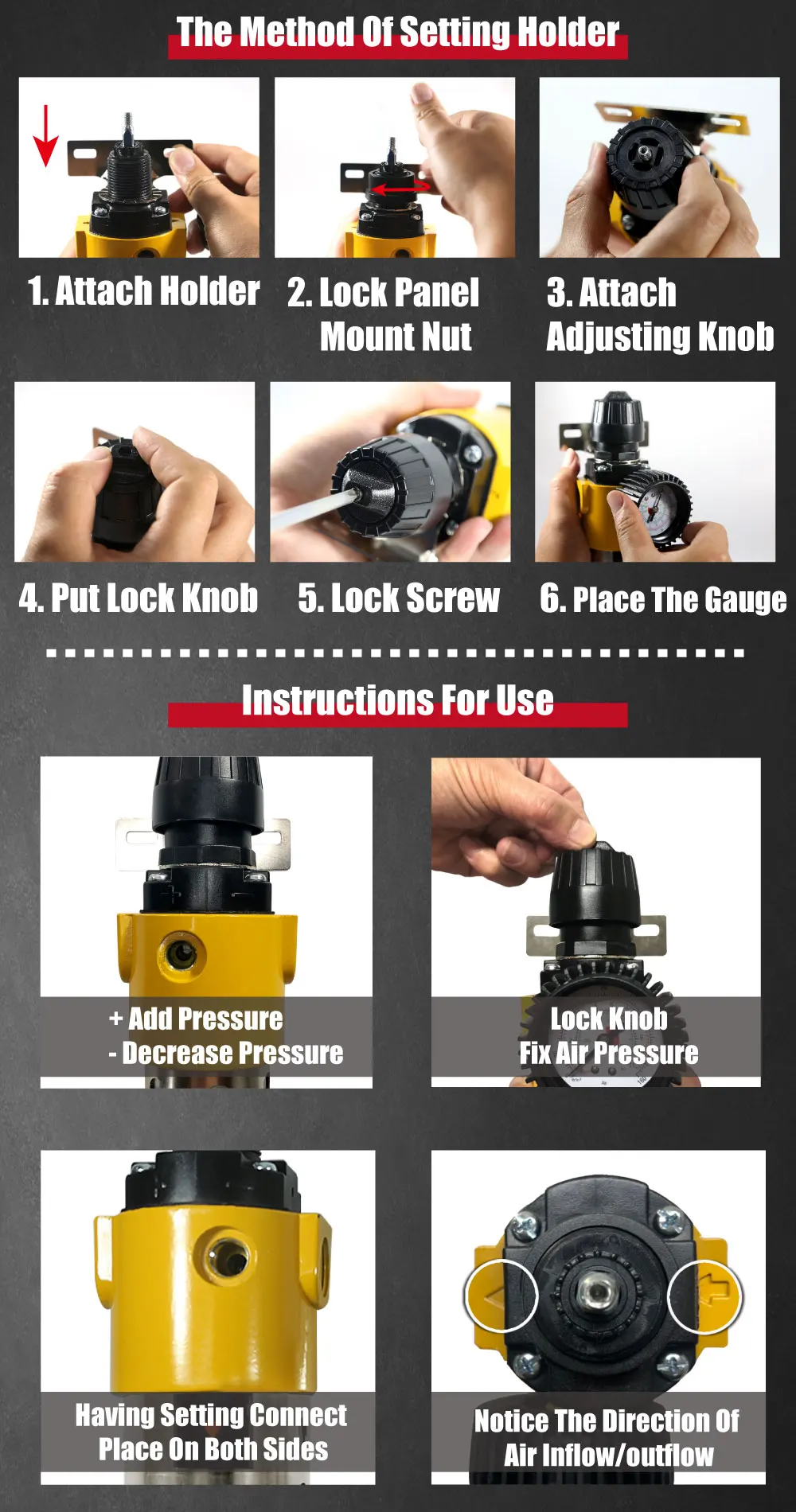 Pneumatic Air Source Treatment Units - Heavy Duty & Reliable