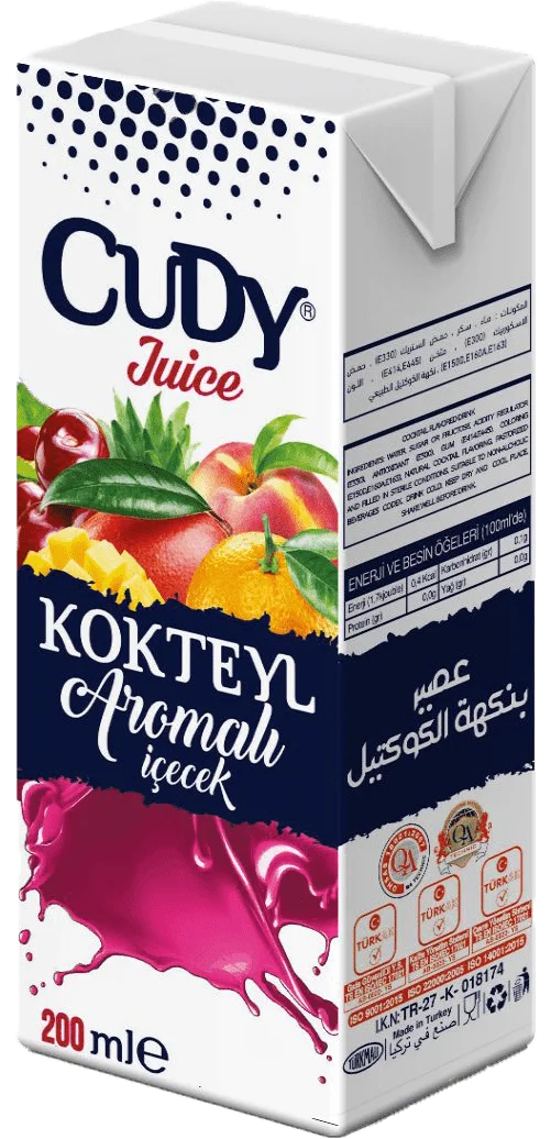Hot Sale - Juice Fruit Flavoured Cudy Box Sweet Drink From Factory ...