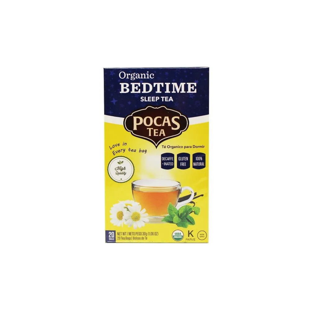 Pocas Organic Functional Tea 6 Boxes / 20 Sachets With Pure Green Tea ...
