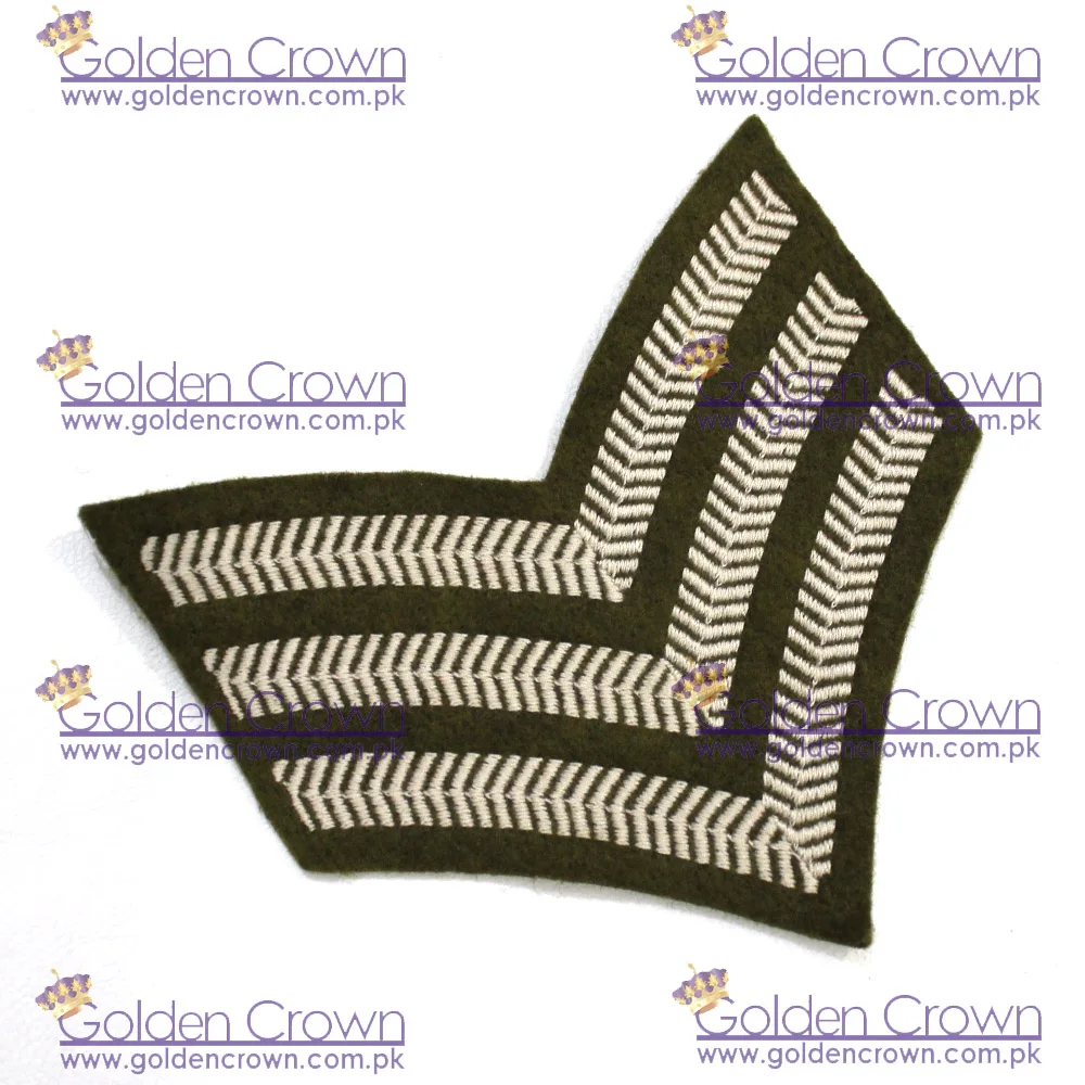 High Quality Security Shoulder Insignia Chevron Sergeant Stripes ...