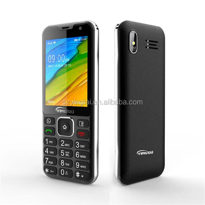 2.8 Inch 4G LTE Keypad Dual SIM Android Phone - No Touch Screen