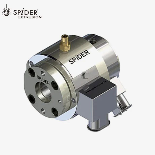 Double Layer Pvc Wire Co-extrusion Spider Die Coating Head Crosshead ...