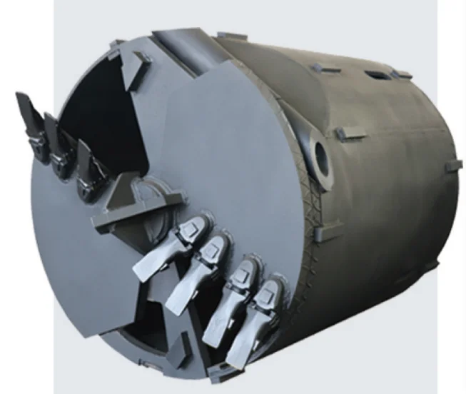 Rotary Soil Auger Drill Rig Parts Concrete Drilling Rig Auger Bucket ...