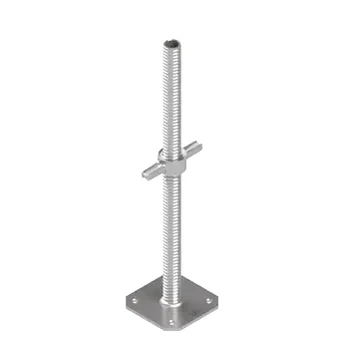 Q235 Galvanized Scaffolding Adjust Legs Solid Screw Scaffold Adjustable ...
