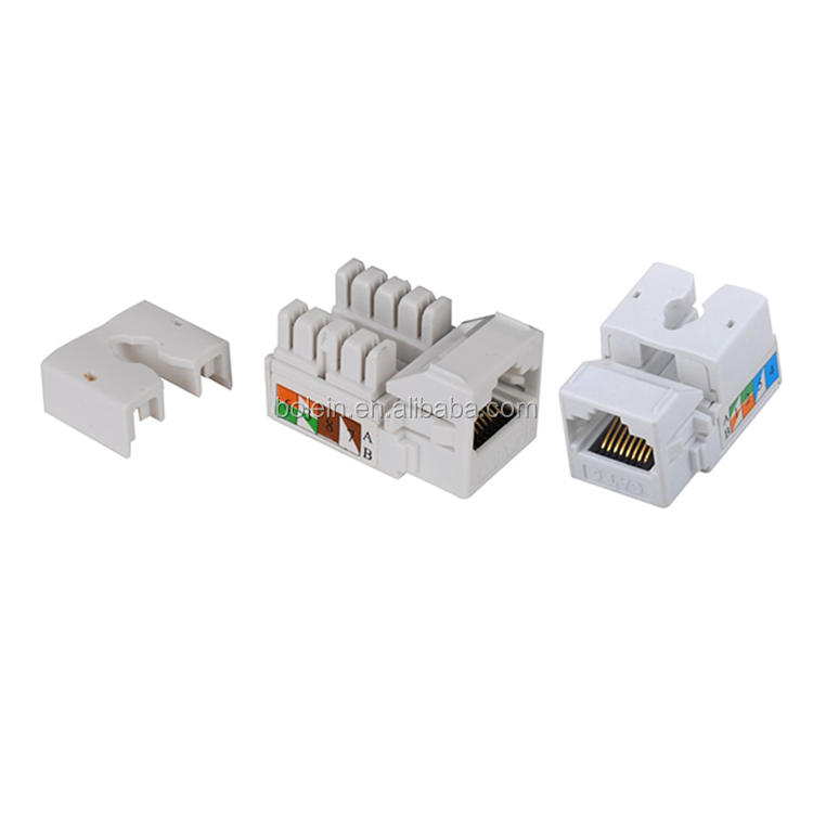 T568A/B Web Port Faceplate Female Connector Module RJ45