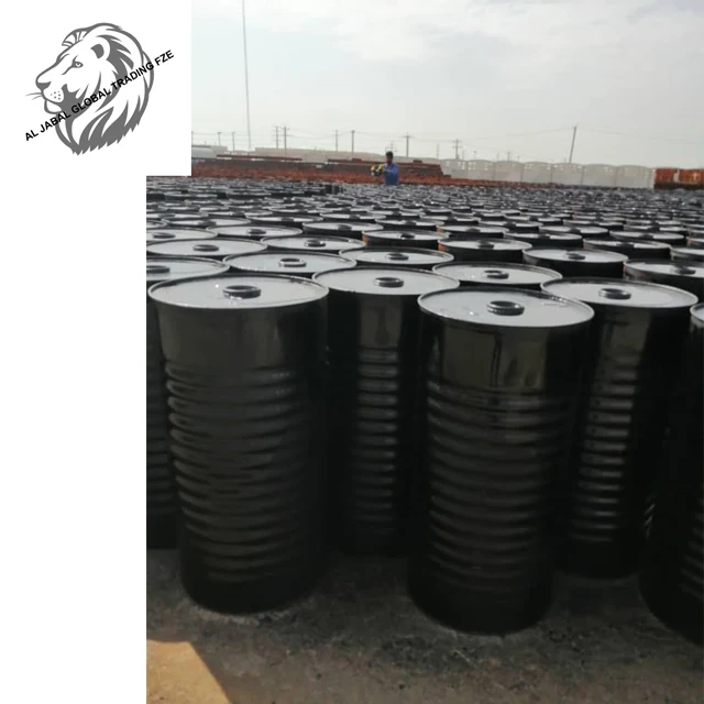 Bitumen 60/70 Packed In 180kg New Steel Drums Asphalt Production ...