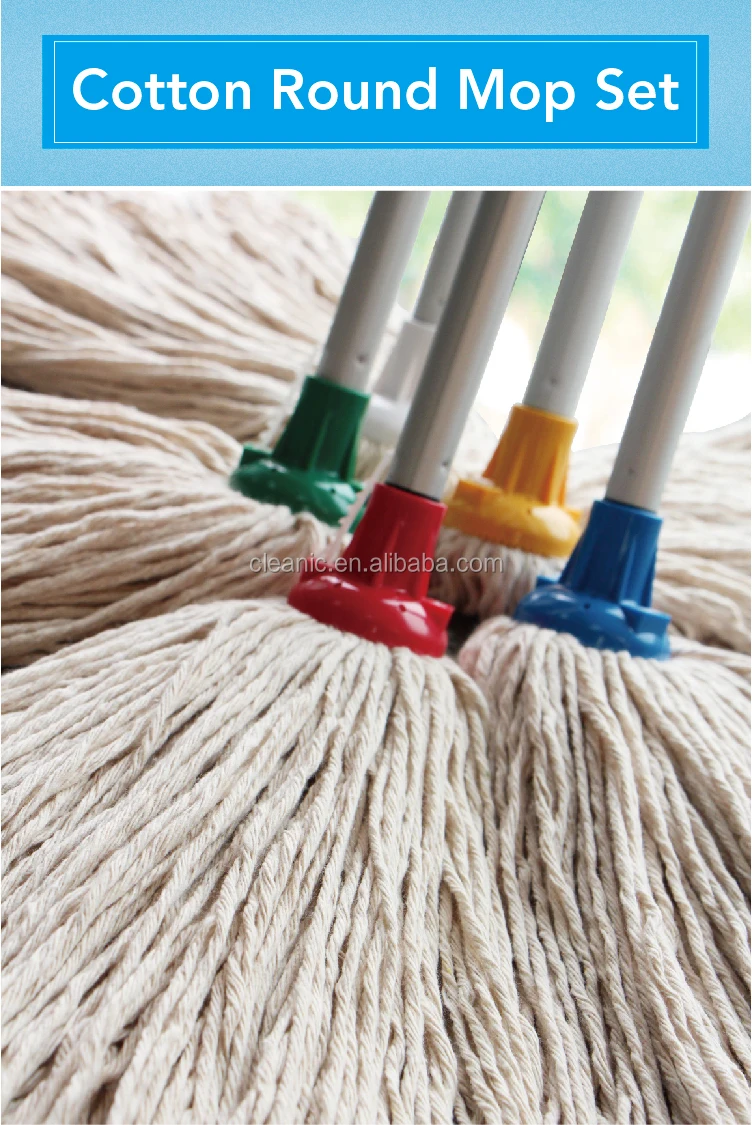 Cleanic Industrial Mops - Durable, Color-Coded Janitorial Supplies