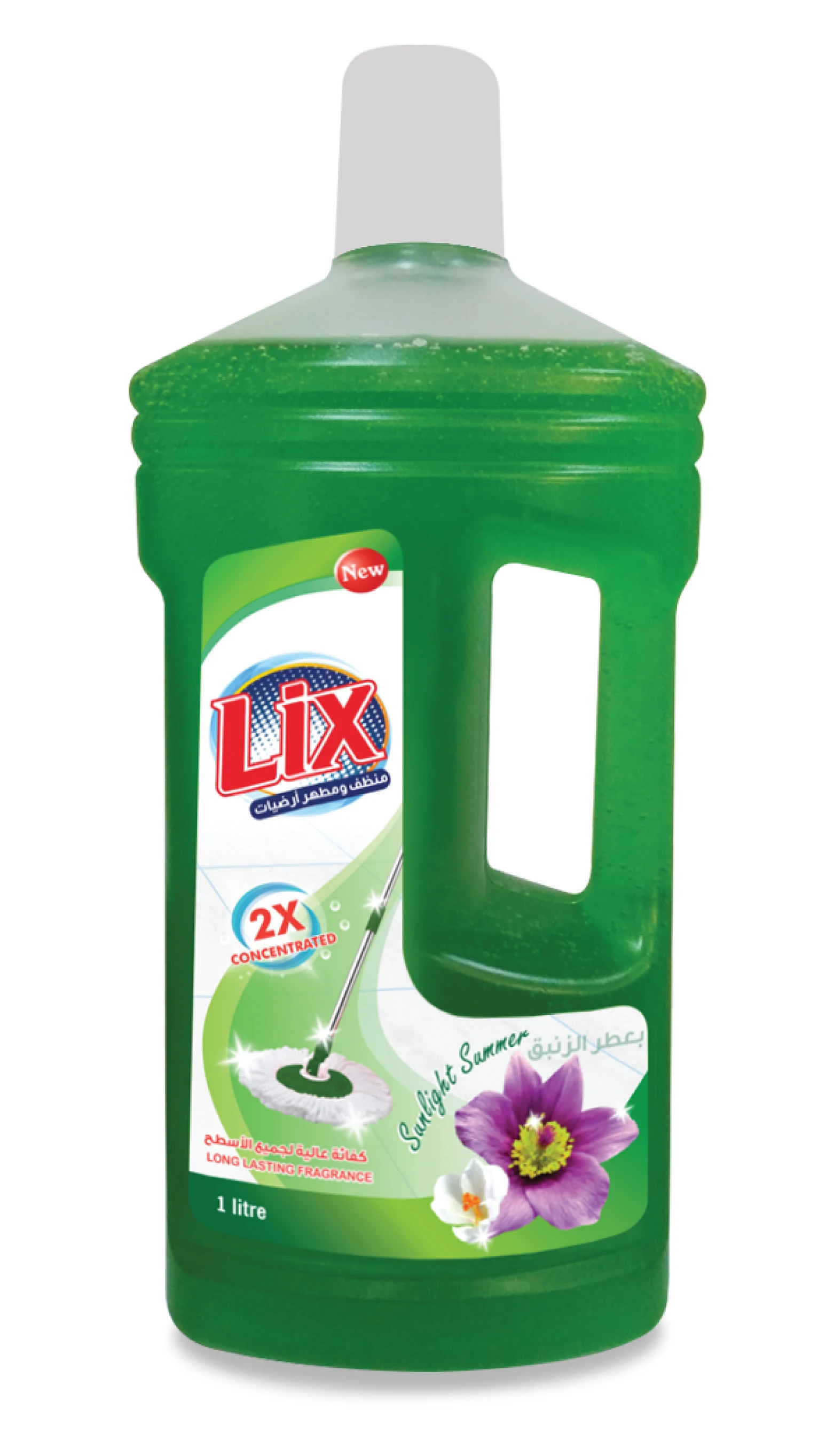 LIX Lemon Scented Floor Cleaner - Stocked for Convenience