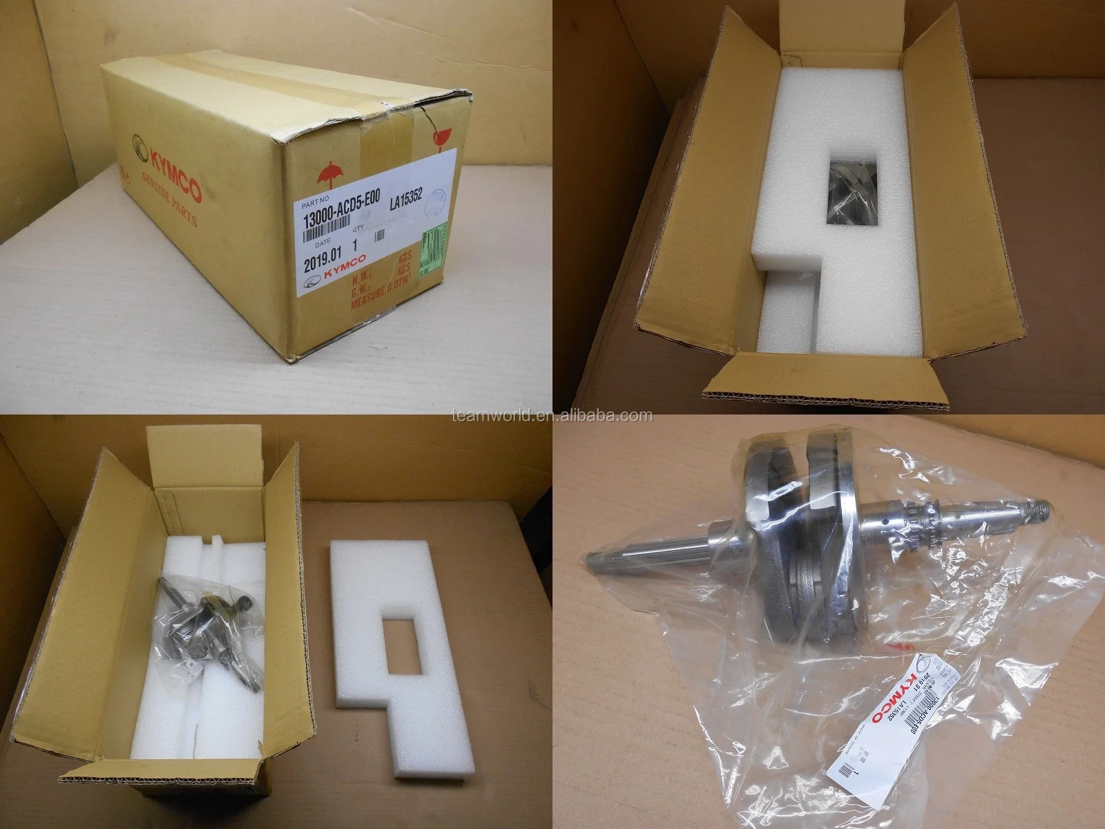 Kymco Genuine Crankshaft for Downtown350i DT X360 Repair