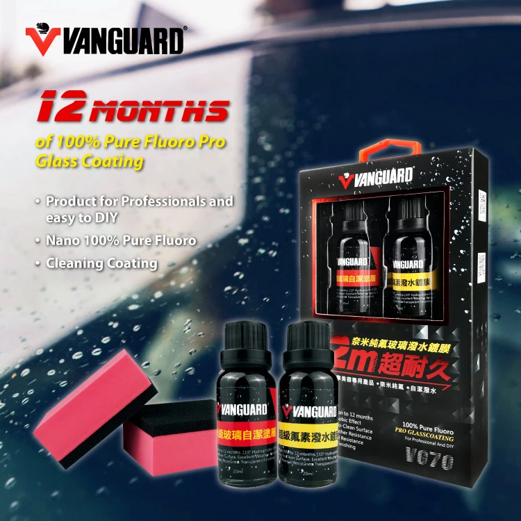 Auto Uv Resistance Pro Water Repellent Agent Glass Coating With Coating ...