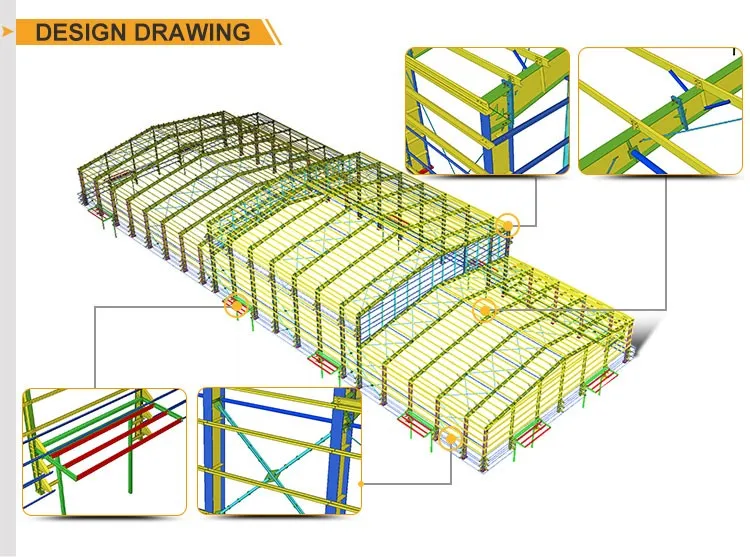 Steel Structure Chicken Farm Building - Poultry House Designs