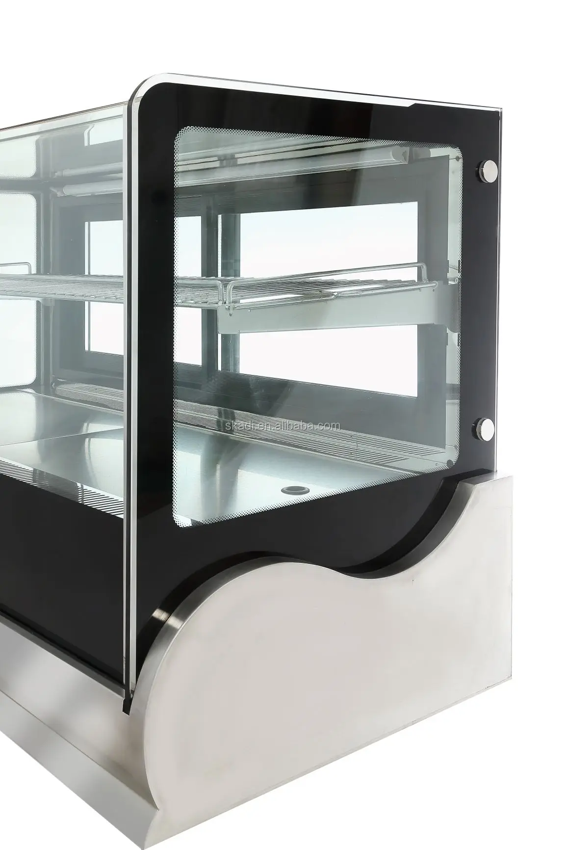 Mini Refrigerated Chiller Showcase Fridge Countertop Cake Display ...