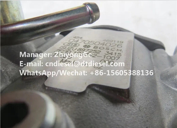 Diesel Injection Pump Vp44 Pump 0470504026 109342-1007 897252 3415 ...