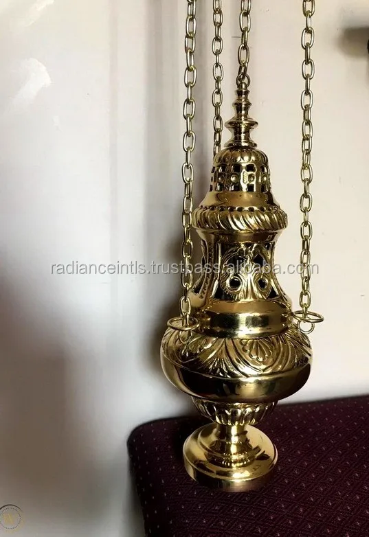 Orthodox Censer - Brass Incense Burner for All Seasons