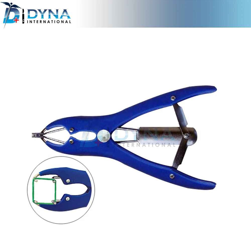 Puppy Tail Banding Castration Tail Docking Applicator Bands Elastrator Blue