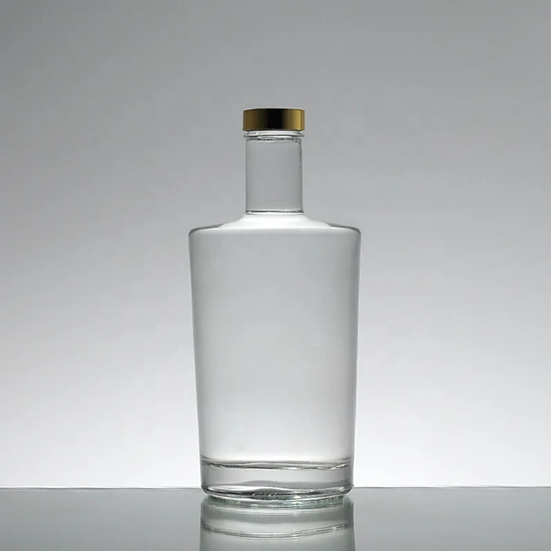 High Quality Empty Clear Glass Bottle Wholesale 1 Liter Glass Bottle ...