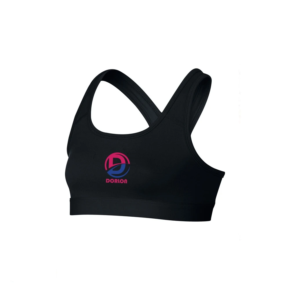 Customized Cross Back Padded Women Sports Bra Gym Yoga Wear Fitness Bra