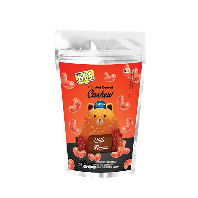 Iyes Bean Bean Bear Roasted Coated Cashew Snack 100 Gr Chili Flavor ...