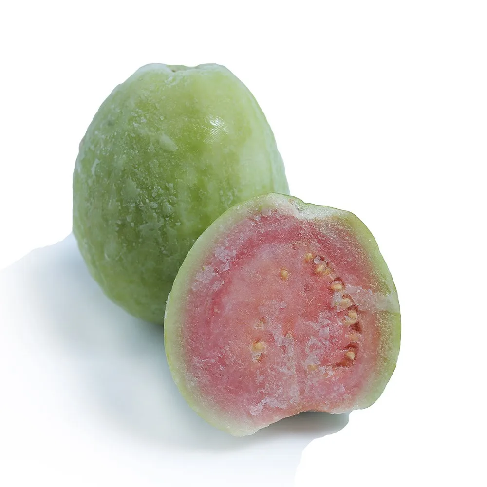 Frozen Pink Guava Pulp & IQF White Guava Chunks - Viet Delta