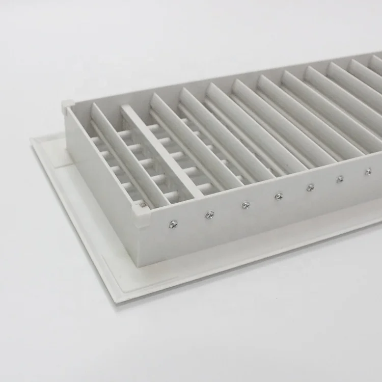 Hvac PVC Plastic Double Deflection Air Outlet Vent Grille| Alibaba.com