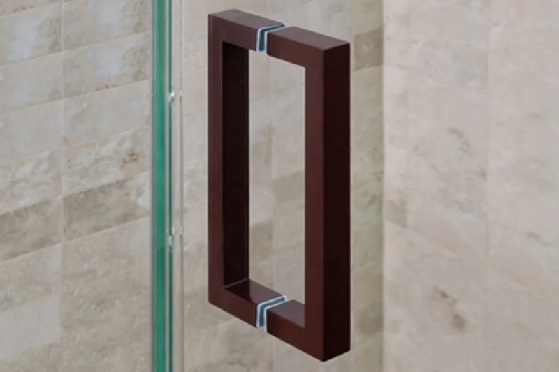 Stainless Steel Pull Handle Square Shower 10-12 Mm Glass H Type Double ...