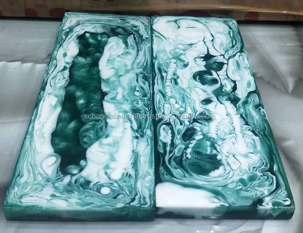 EPOXY RESIN (ACRYLIC) KNIFE HANDLE SCALES & BLOCKS 2019 Launch