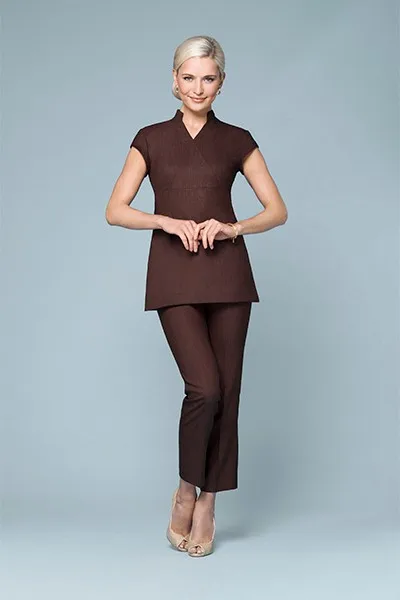 Pinco Sport Oem Dames Katoenen Kapper Werkkleding Schoonheid Thai Spa ...