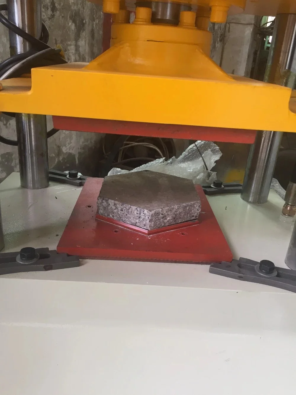 Hydraulic Pressing Granite Paving Stone Stamping Marble Machine - Pres ...