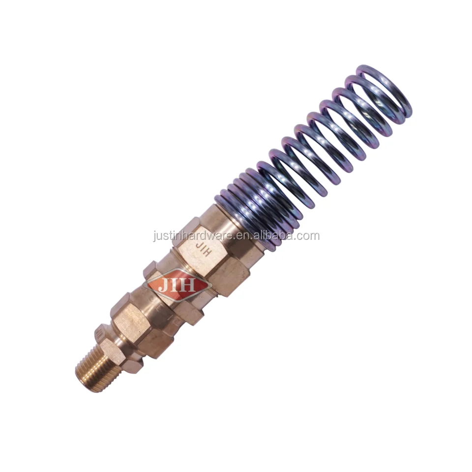 Male Swivel Connector With Spring,Sae/dot Air Brake Brass Fittings For ...