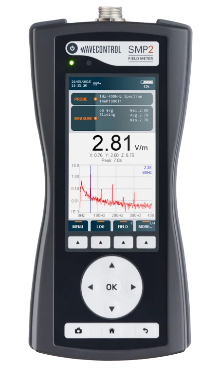 Emf Field Strength Meter Smp2 - Buy Emf Meter,Emf Monitor,Rf Safety ...