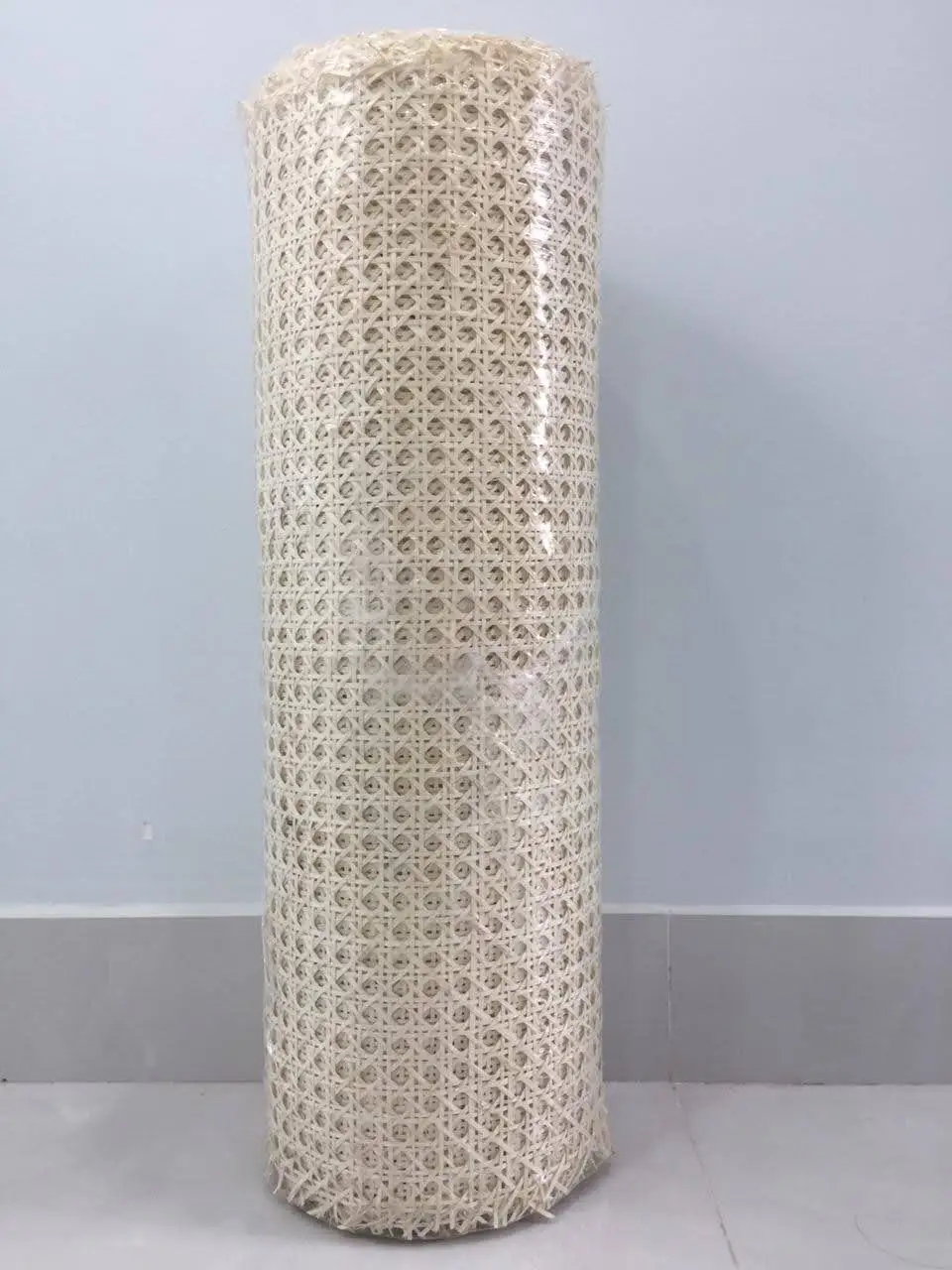 Factory High Quality Natural Mesh Rattan Cane Webbing Roll/ Sheet Cane ...
