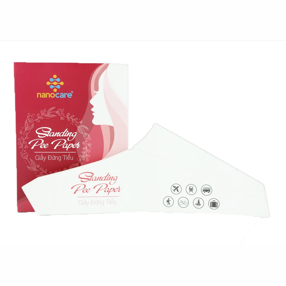 10 Pcs/ Set Disposable Urinal Paper Urination Device For Female Women ...