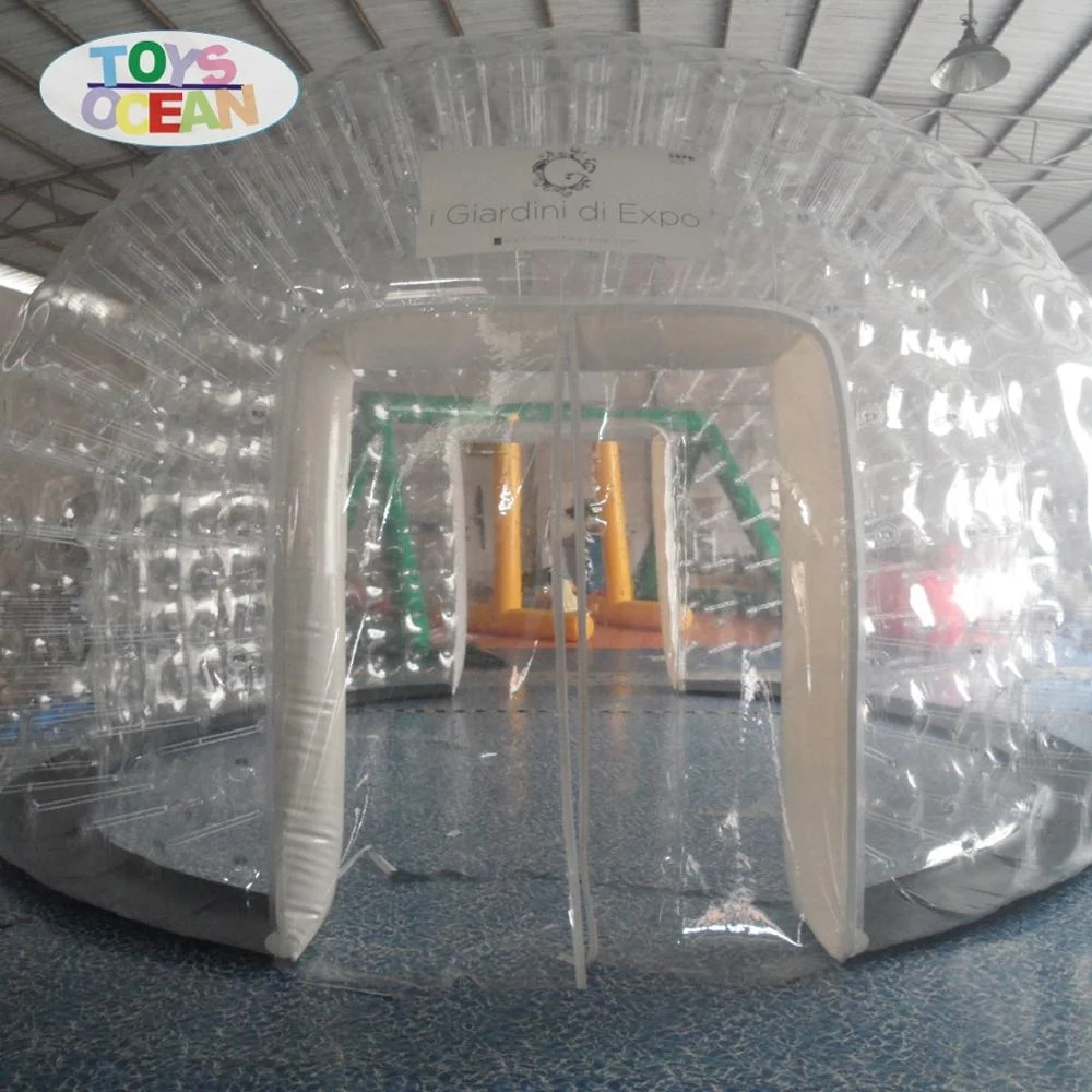 Double Layer Transparent Pvc Tent Inflatable Clear Igloo Dome Tent ...