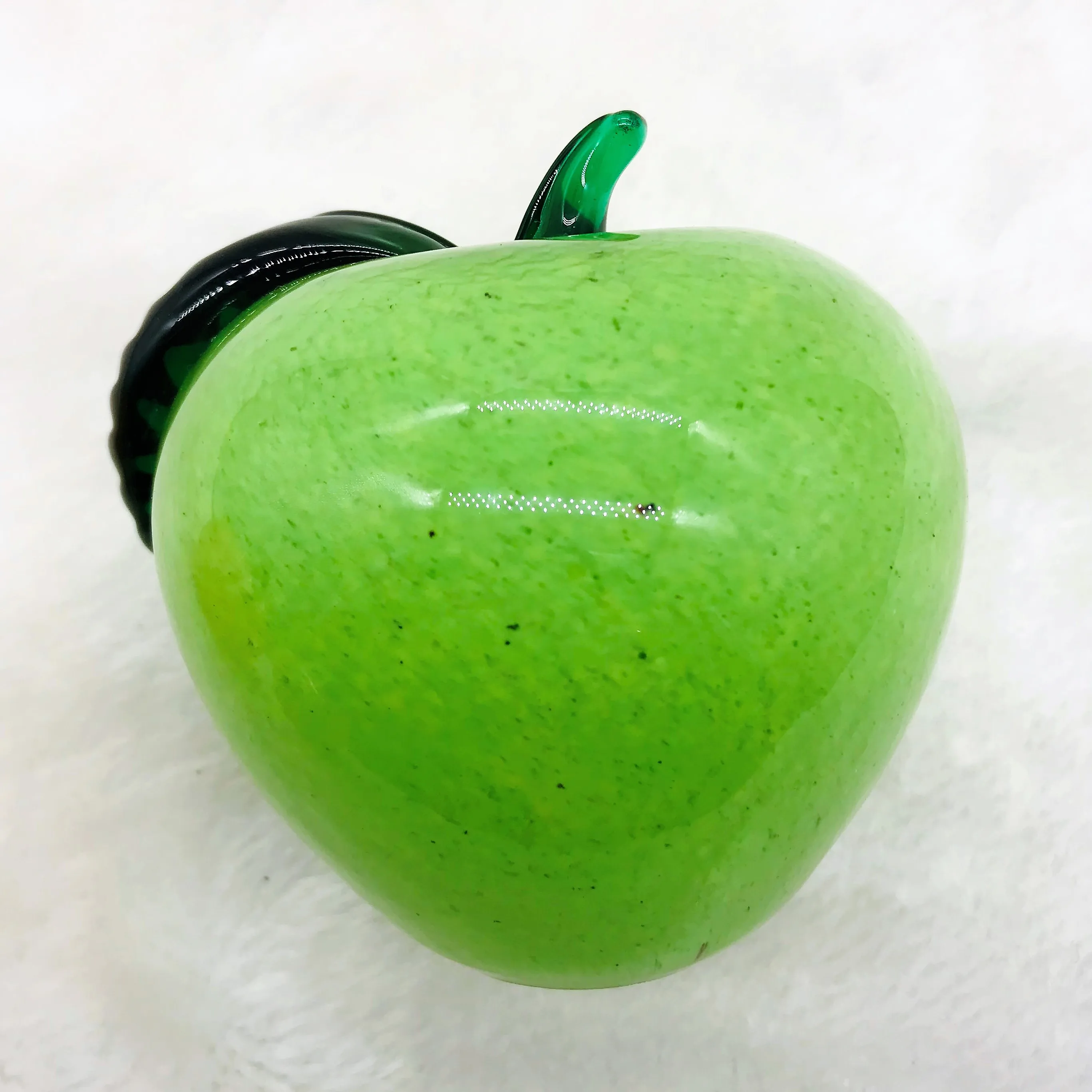 Luminous Apple Paperweight Glass Decoration - Buy Hand Blown ...
