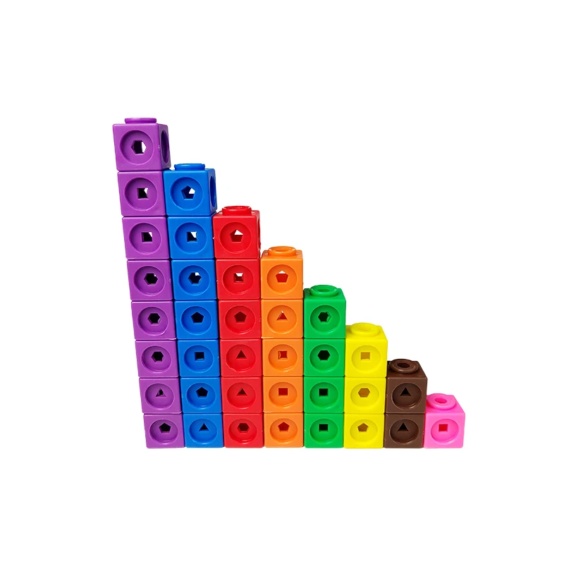 2cm Interlocking Cubes - Fun & Educational Building Toys