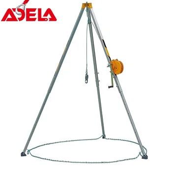 Rope Rescue Confined Space Lifting Rescue Tripod - Buy Confined Rescue ...