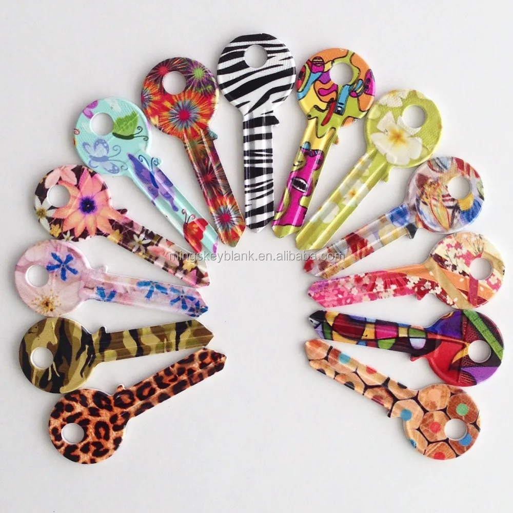 High Quality Painted Colors Key Blank With Competitive Price For Ul050 ...