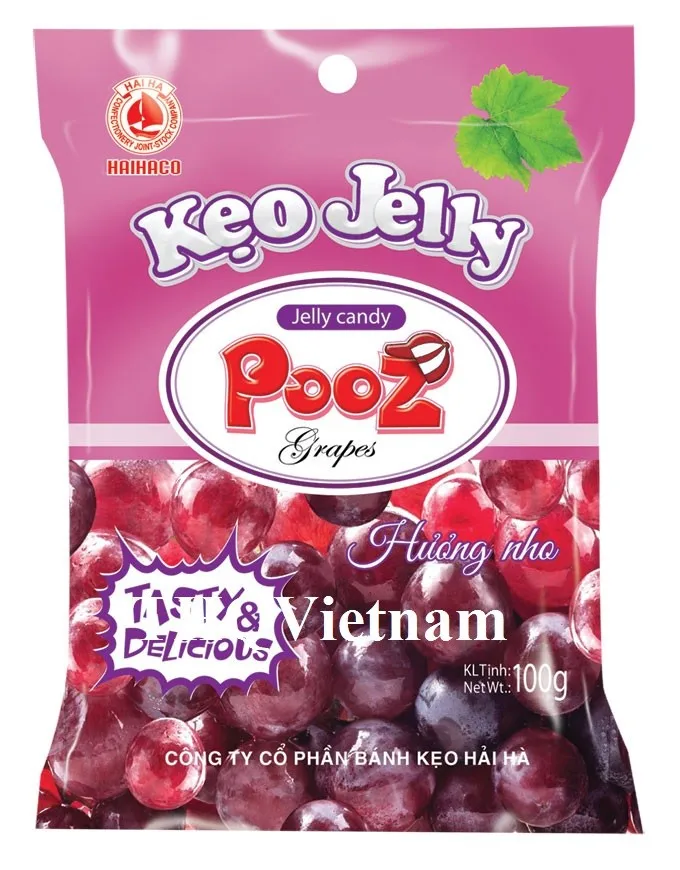 [thq Vietnam] Pooz Assorted Fruit Jelly Candy 350gr - Buy Jelly Candy ...