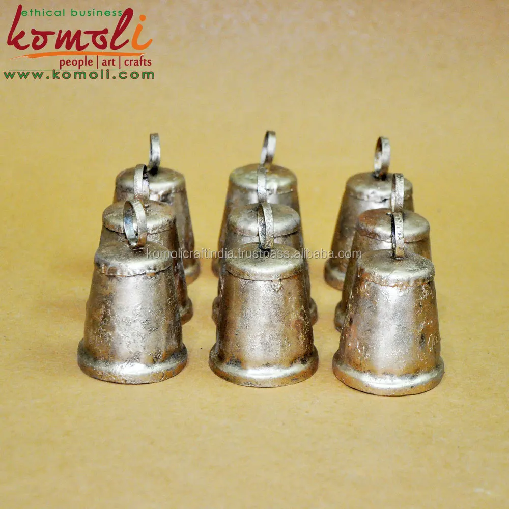 Tiny Cowbells - Custom Metal Bells for Folk Art Crafts