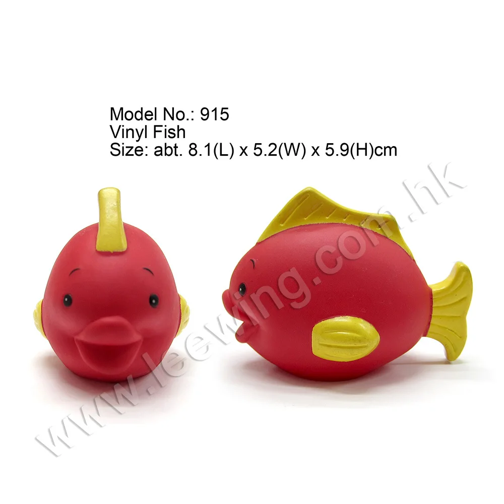 Eco-friendly Plastic Toy Fish Oem Pvc Vinyl Toy Maker Custom Made Logo ...
