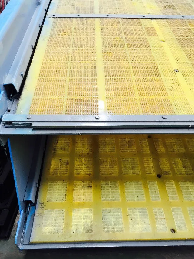 High Quality Double Deck 2ya 1848 Fine Circular Vibrating Screen Screen ...