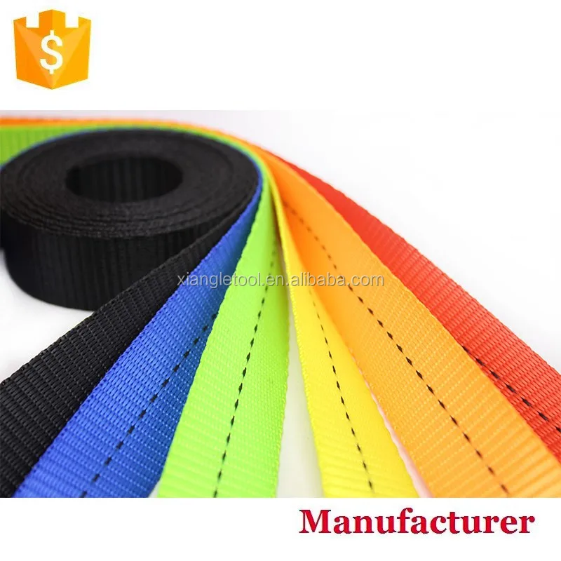 25mm 1500lbs Quick Release Rubber Ratchet Lock Belt Tie Down Straps ...