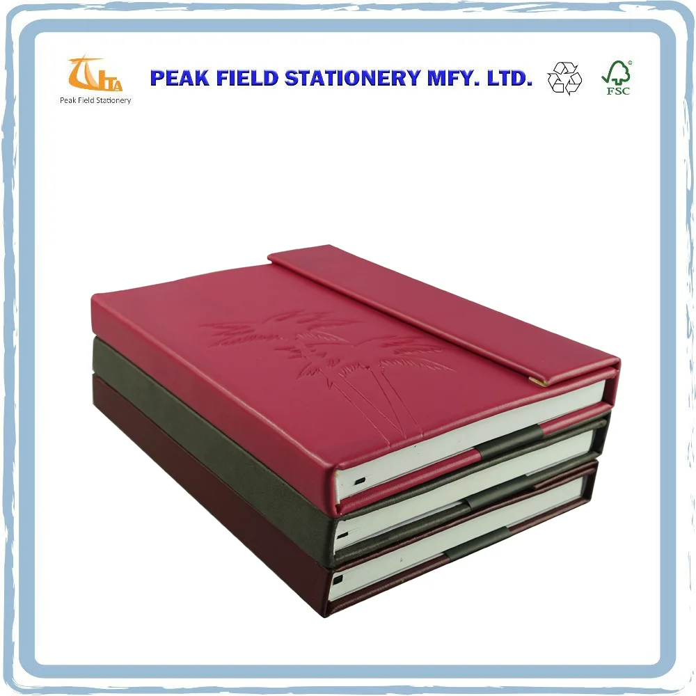 Australia Luxury Pu Leather Cover Magnetic Closure A5 A6 A7 Magnet ...