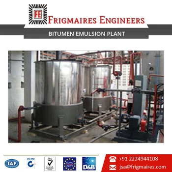 Modified Emulsion Mixed Bitumen Plant For Production Of Bitumen - Buy ...