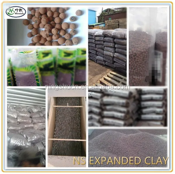 4-8mm Expanded Clay(lightweight Expanded Clay Aggregate) For ...