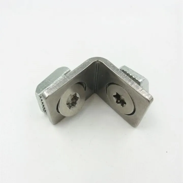 Small Angle Bracket Hardware Brackets For Aluminum Profile Link - Buy ...